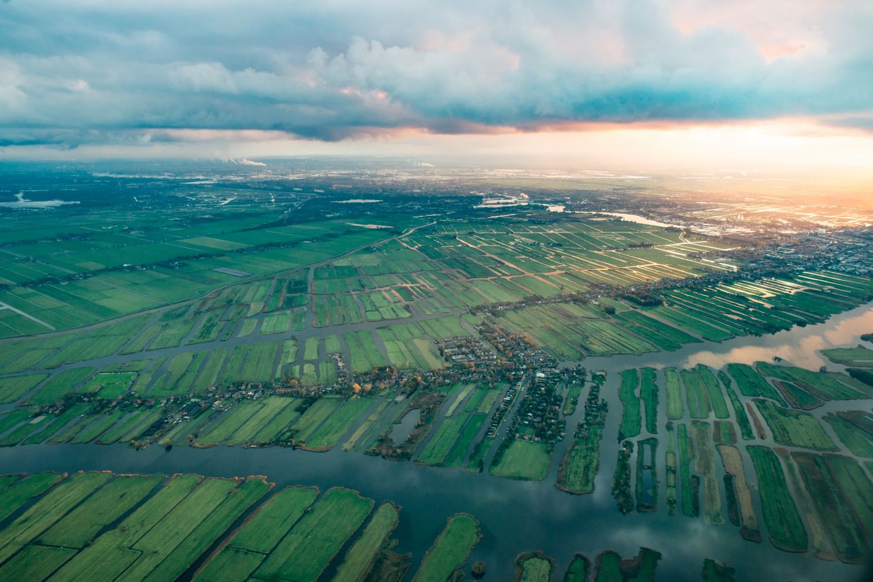 Free photo "The Netherlands from above"
