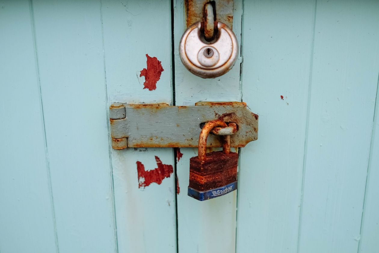 Free photo "Locked Door"