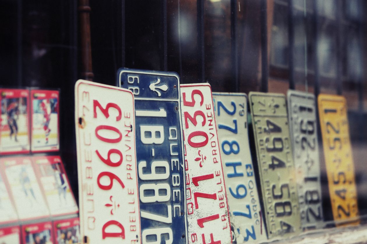 Free photo "License plates"