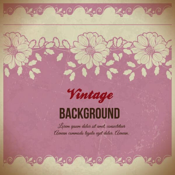 Free vector " Vintage vector poster with typography"