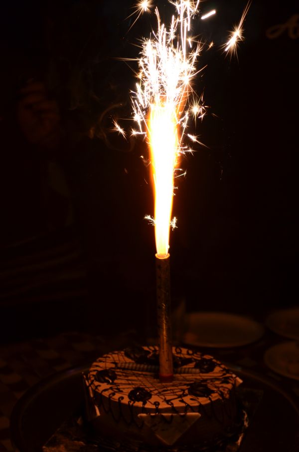 Free photo "Birthday Cake Candles"