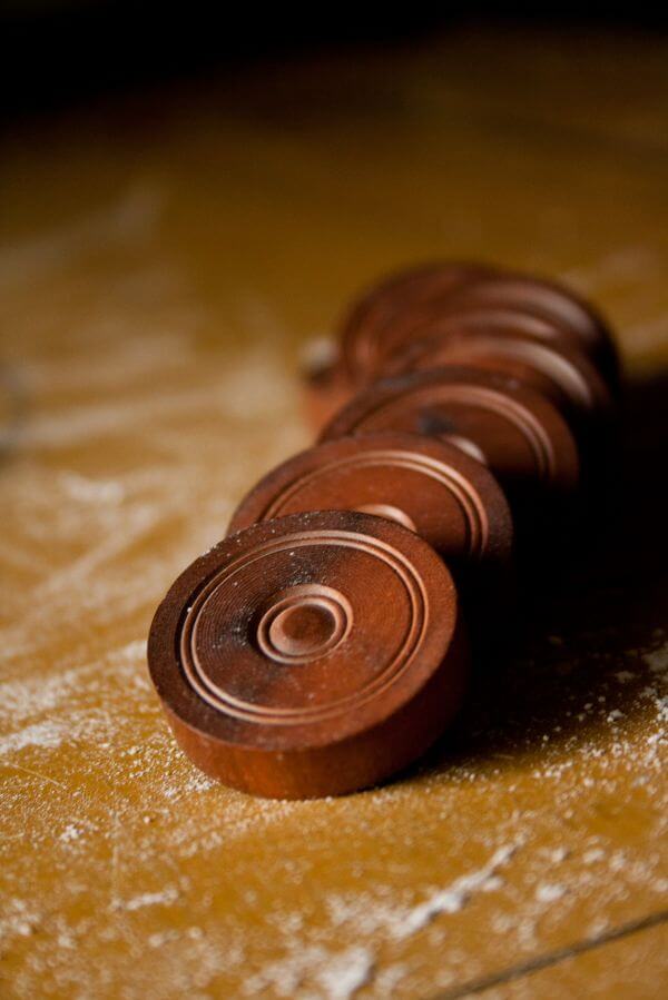 Free photo "Stack Of White Carrom Coins"