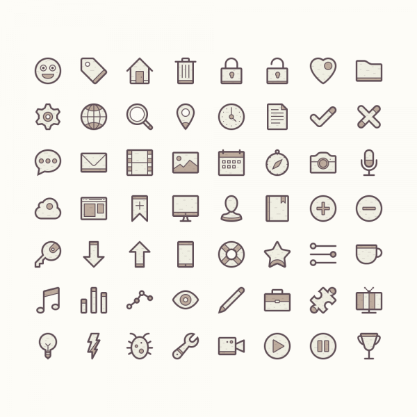 Free vector "Filo Icons - Full Set"