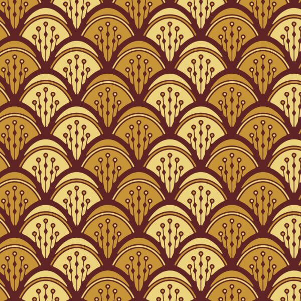 Free vector "Roaring 1920s fan style pattern